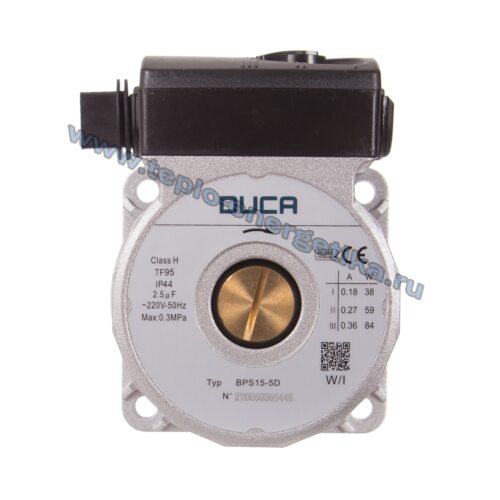 Duca 15 5d Насос котла отопления 230V с широким ротором ф31 мм